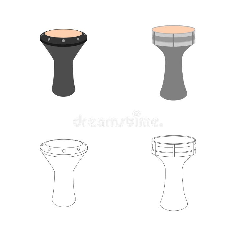 Darbuka Icon Stock Illustrations – 821 Darbuka Icon Stock Illustrations ...