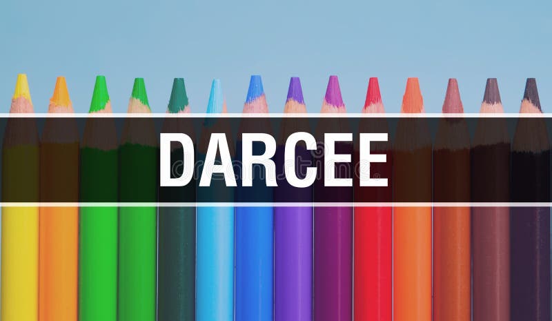 DARCEE Concept with Education and Back To School Concept. Creative ...