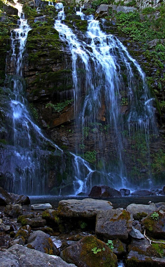 The Dardagna Waterfalls are Located in the Upper Bolognese Apennines on ...
