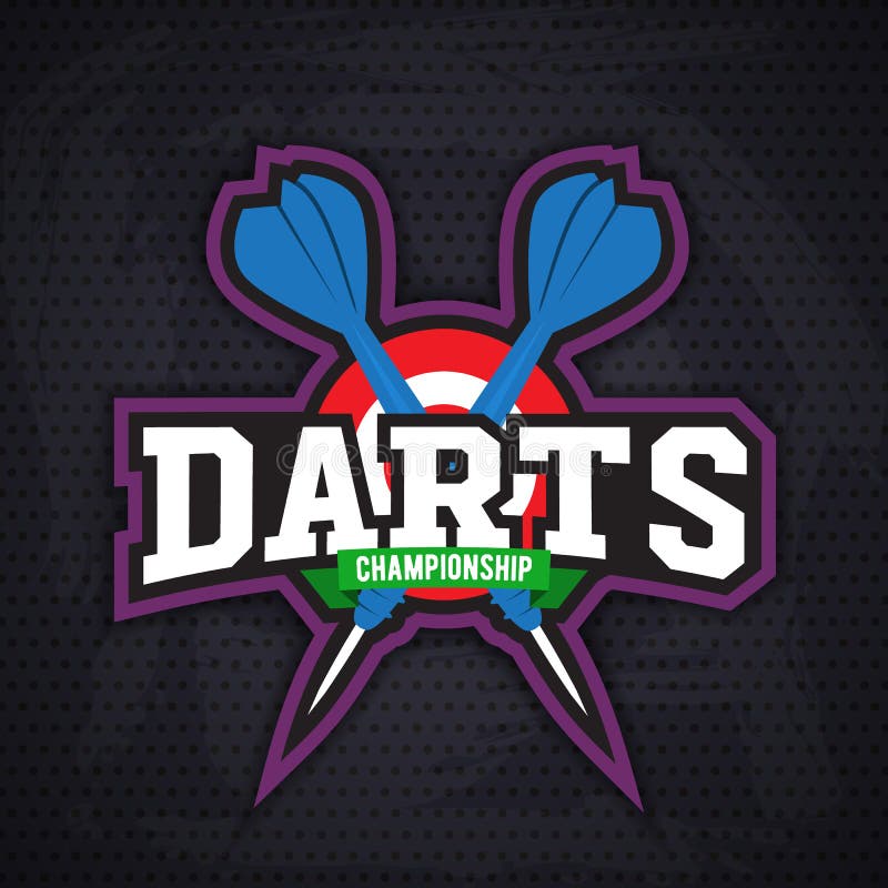 Dardi Che Porting Progettazione Di Svago E Di Logo Illustrazione ...