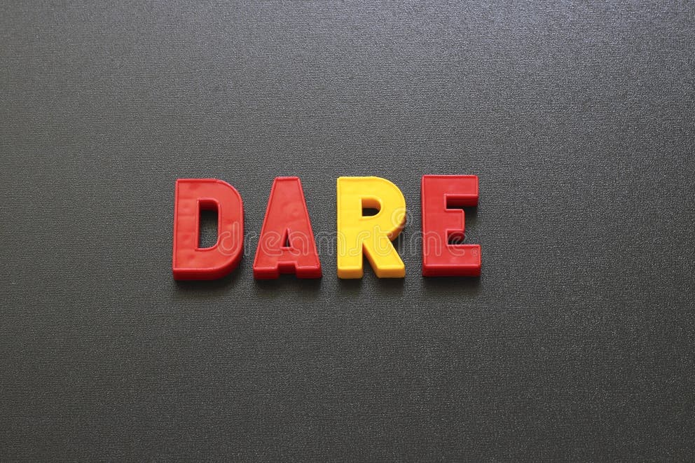 Dare stock photo. Image of dare, colors, alphabet, label - 44106806