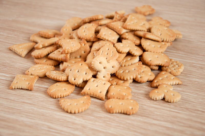 Dargestellte Cracker Der Kinder Stockbild - Bild von formular ...