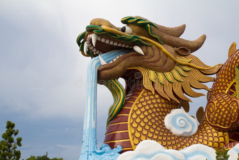 Dargon stock image. Image of city, dragons, design, gold - 46876031