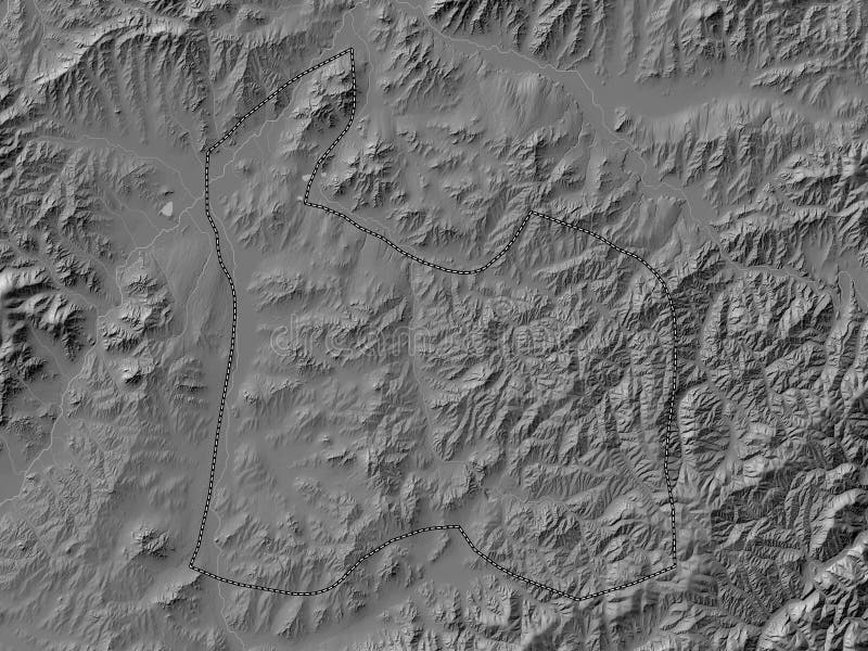 Darhan-Uul, Mongolia. Bilevel. No Legend Stock Illustration ...
