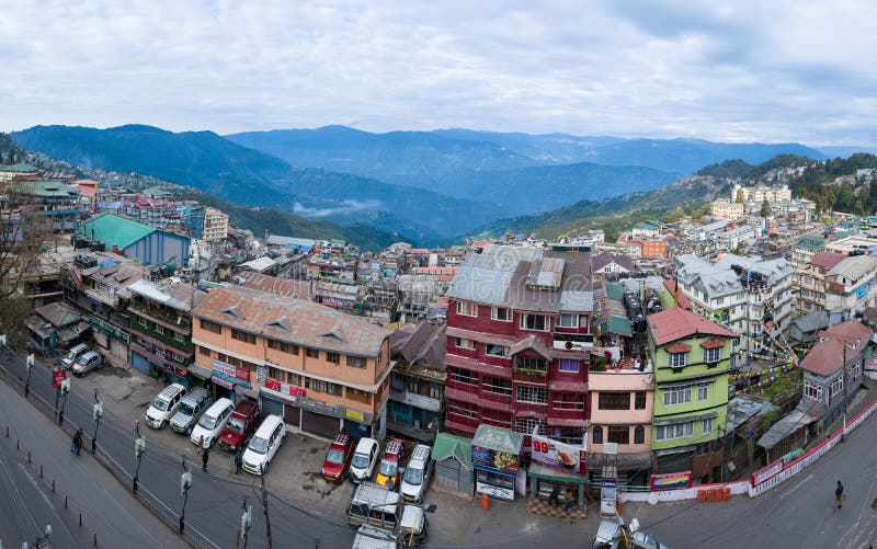 Darjeeling hill town editorial photography. Image of hill - 91059637