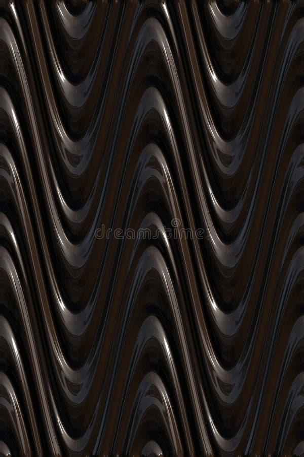 Dark 3d Waves Pattern Picture. Image: 8640679