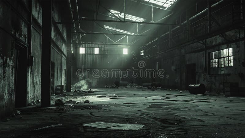 Rundown Warehouse Stock Illustrations – 179 Rundown Warehouse Stock ...