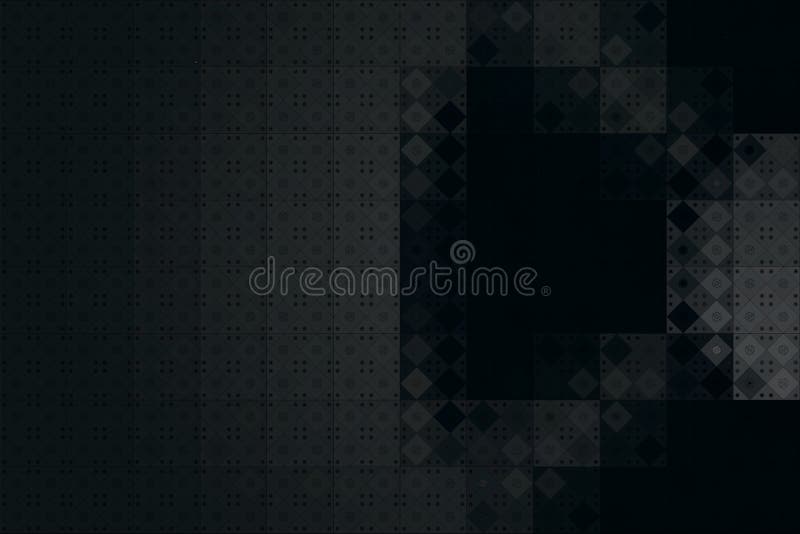 Dark Abstract Background Black Ceramic Tile Stock Illustration ...