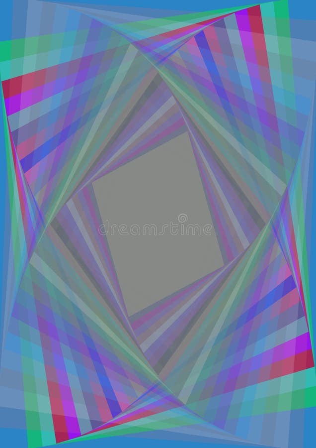 Dark Abstract Background Composed of Quadrilateral Rotating Elements ...