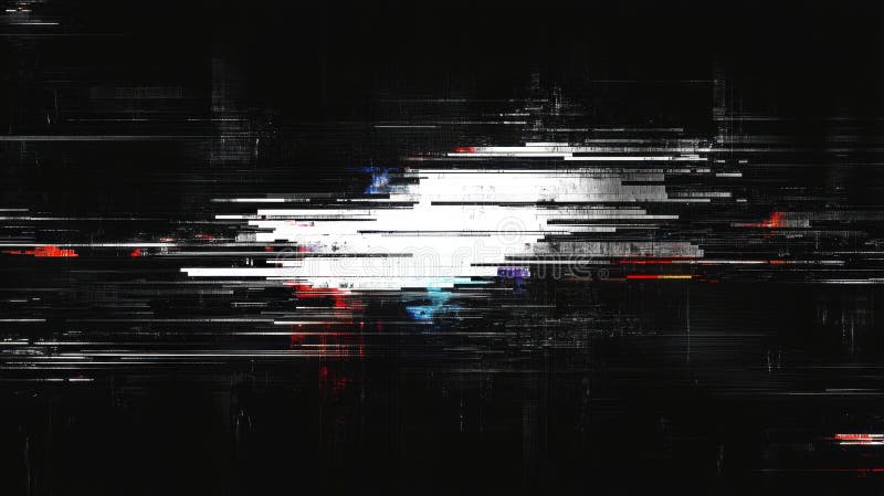 Dark Abstract Background. Glitch Art Texture. Modern Digital Design ...