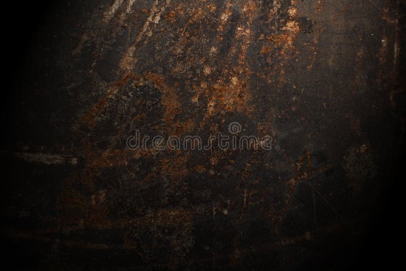Dark Abstract Background with Scuffs and Scratches. Metal Texture with ...