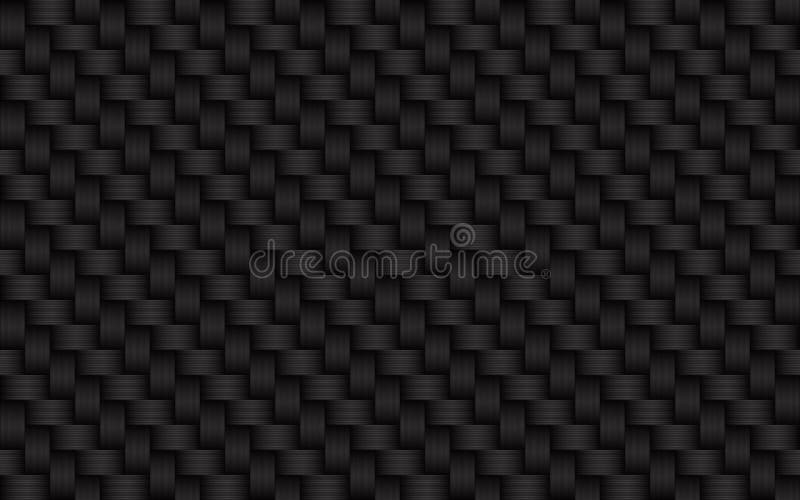 Dark Abstract Carbon Fiber Background. Metallic Carbon Look Stock ...