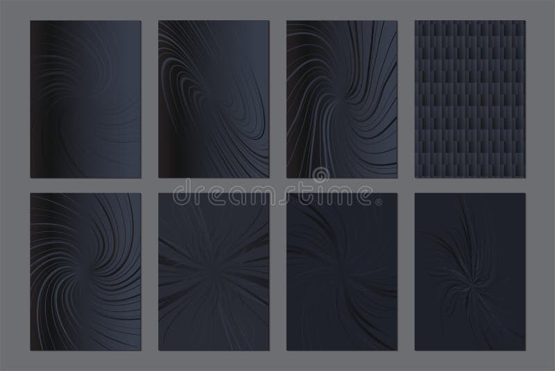 Dark Abstract Corporate Background Design with Lines. Black Gradient ...