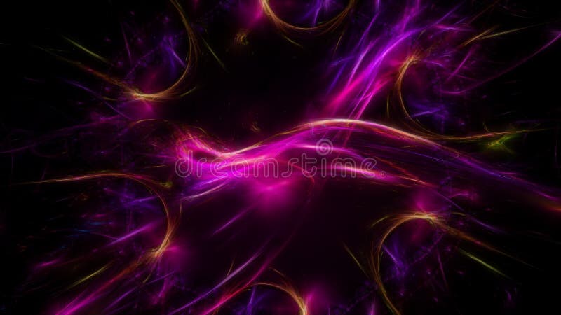 Dark Abstract Cosmic Energy Background Stock Illustration ...