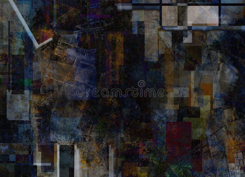 Dark Abstract stock illustration. Illustration of plate - 110383390