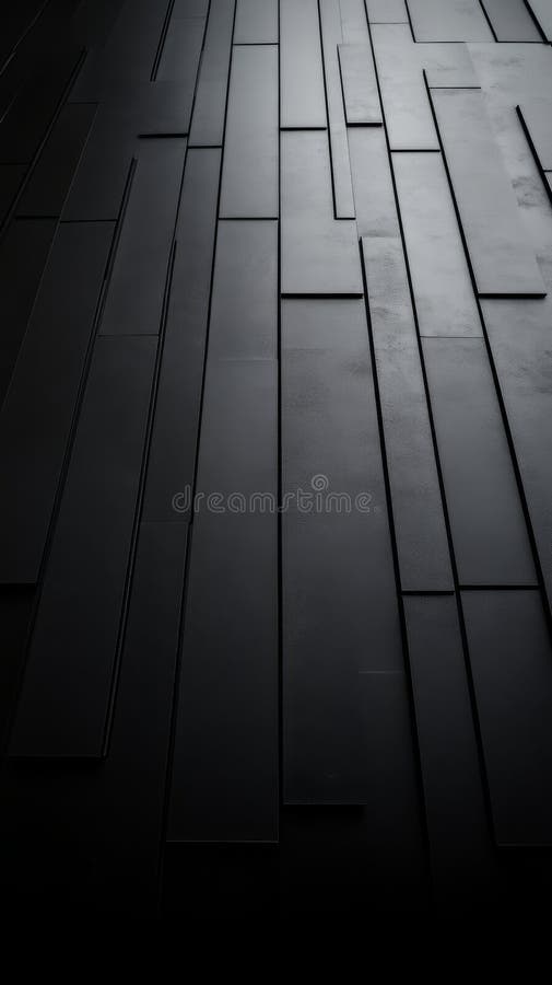 Dark Abstract Geometric Wall Texture with Rectangular Panels Stock ...