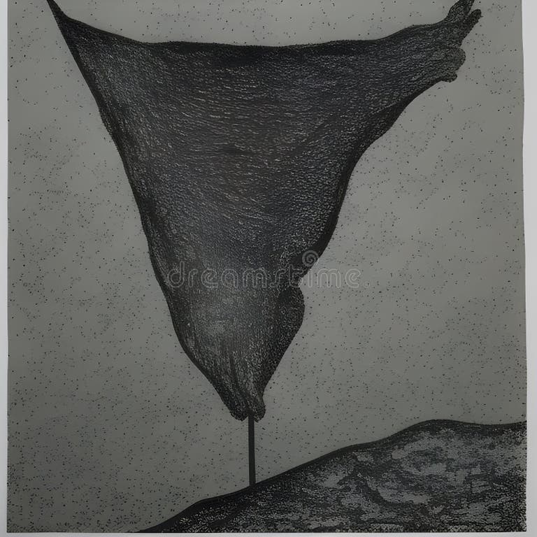 Dark Abstract Material of Unknown Reasons Stock Illustration ...