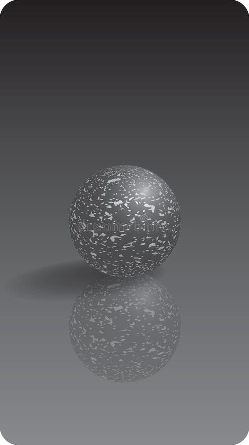 Dark Abstract Paint Background with Spheres. Planet System. Screen ...