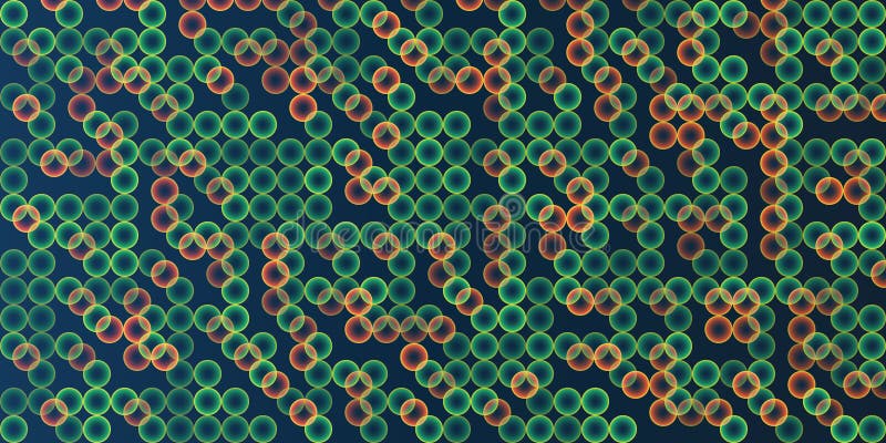 Dark Abstract Partially Faded Spotted Pattern, Circular Gradient Shapes ...