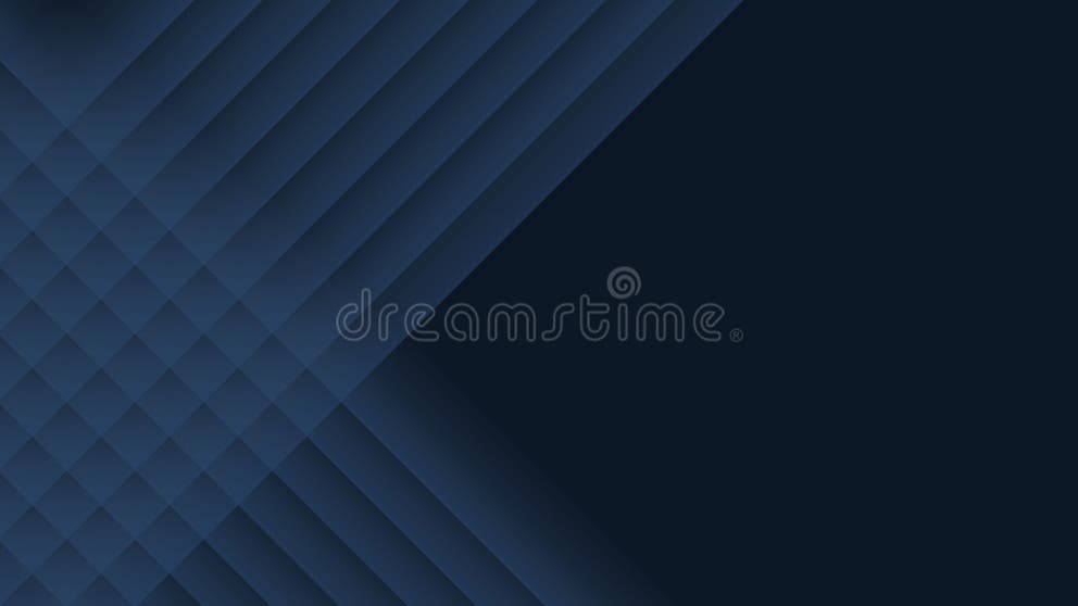Abstract Blue Diamond Pattern with Shadows Stock Vector - Illustration ...
