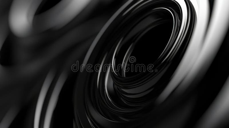 Dark Abstract Rings Creating a Subtle High-tech Background Design Stock ...