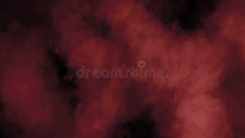 A Dark Abstract Smoke Background Featuring Shades of Red Stock Video ...