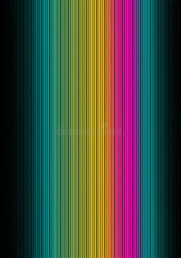 Dark Abstract Spectrum Background.Vertical. Stock Vector - Illustration ...