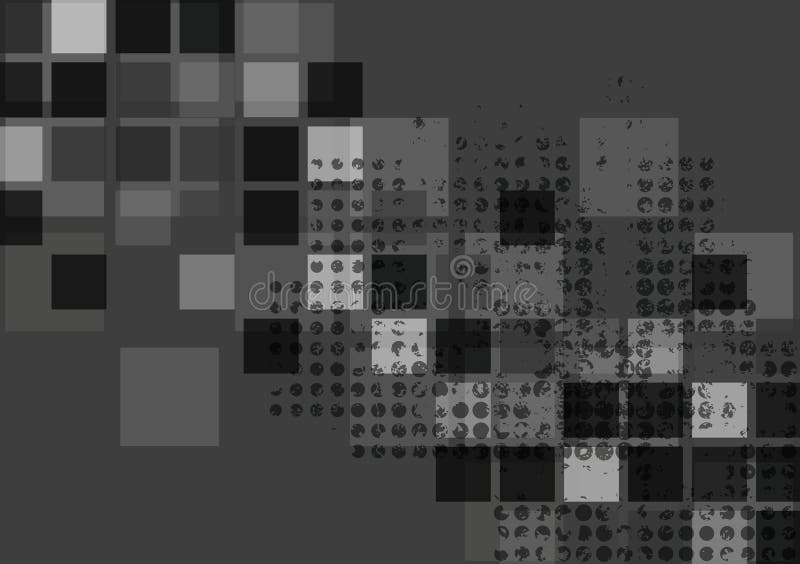 Dark Abstract Engineering Drawing Stock Vector - Illustration of curve ...