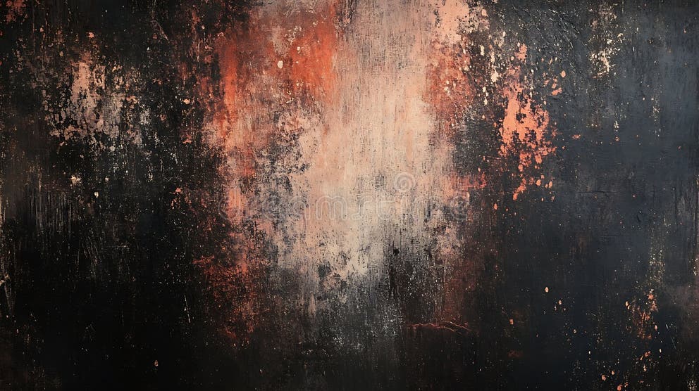 Dark Abstract Texture Background with Rust and Peach Tones for Design ...