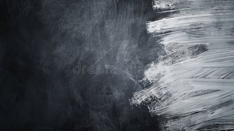Dark Abstract Texture with White Brushstroke on Chalkboard Background ...