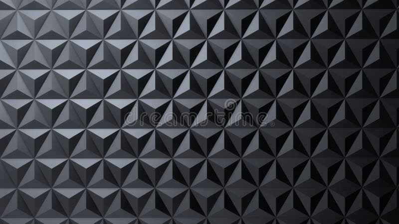 Dark Abstract Triangle Pattern Background Seamless 3d Illustration for ...