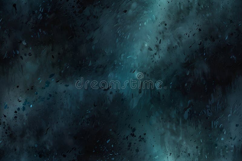 Dark Abyss - Abstract Cosmic Darkness and Deep Space Stock Illustration ...