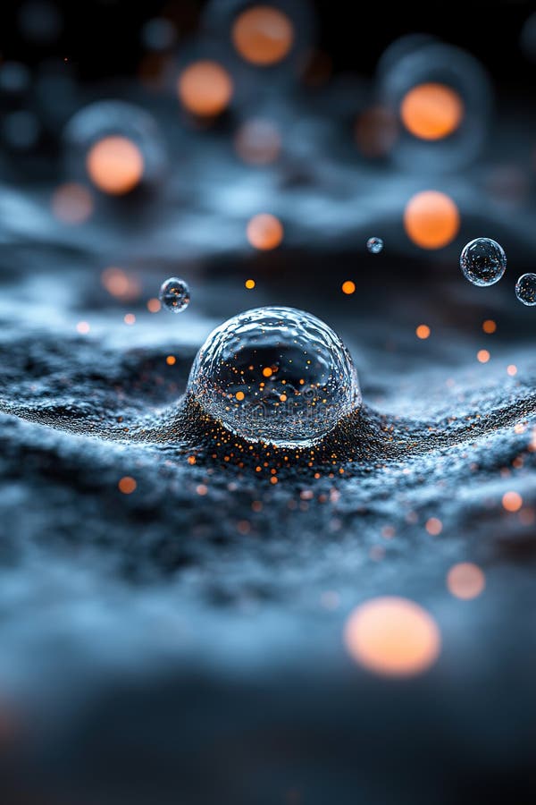 In a Dark and Advanced Laboratory, Microscopic Radioactive Particles ...