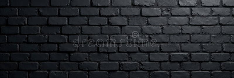 Dark, Aged Black Brick Wall; Subtle Texture Variations , Texture, Wall, Vintage Stock ...