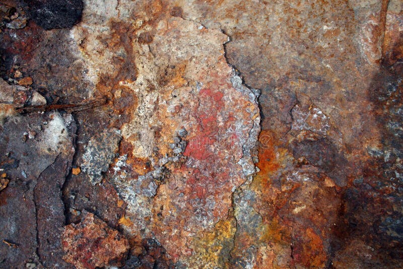 Dark Aged Gray Rust Wall Texture Background Stock Photo - Image of ...