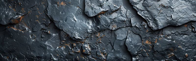 Dark Anthracite Concrete Texture: Panoramic Background Banner for a ...