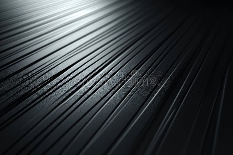 Dark Anthracite Gray Textile Texture with Fluted Lines - Abstract ...