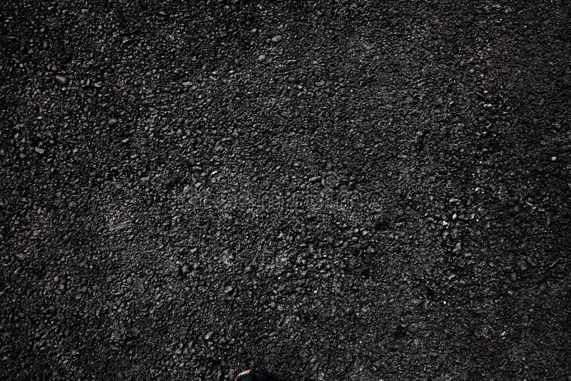 Dark asphalt roadbed stock image. Image of material - 156464103