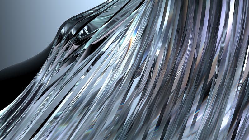 Dark Atmosphere Clear Glass Refraction and Reflection Dark Atmosphere ...