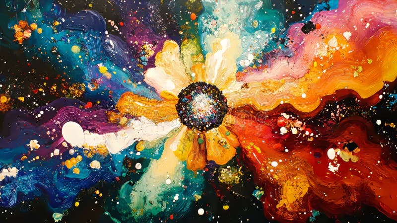 A Dark Backdrop Serves As the Foundation for a Vibrant Display of ...