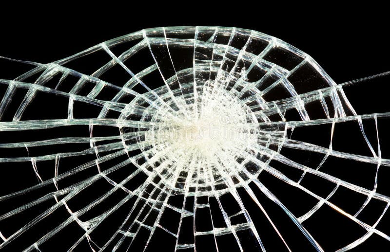 A Dark Backdrop Serves As the Setting for Sharp, Shattered Fragments of ...