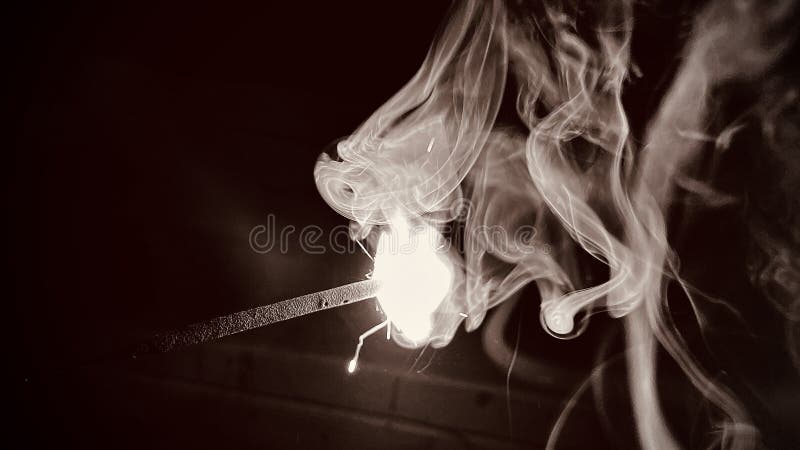 In a Dark Background an Extreme Close Up of a Sparkling Cracker at the ...