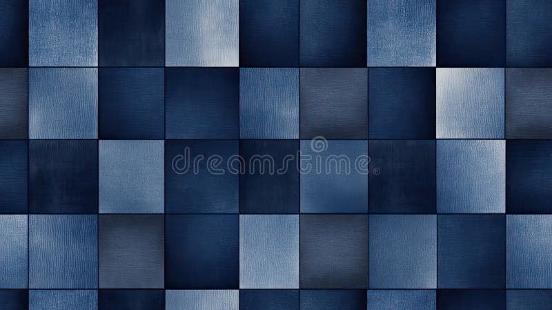 A Dark Background Features an Arrangement of Geometric Blocks in ...