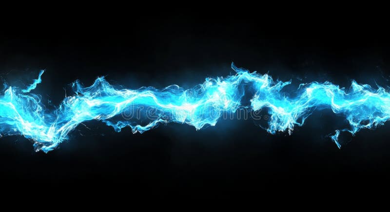 Dark Background with Futuristic Interface and Abstract Stream of ...