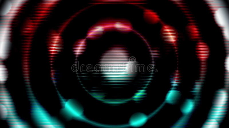 Dark Background with Scattered Circles Around Stock Footage - Video of ...