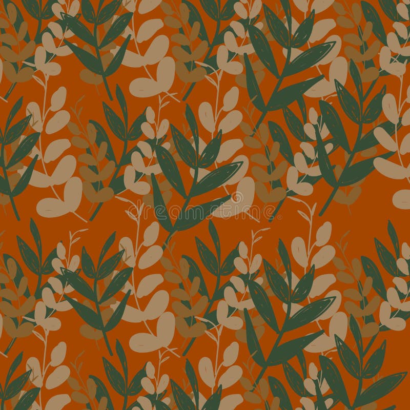 Illustration of leaves stock vector. Illustration of root - 129799292