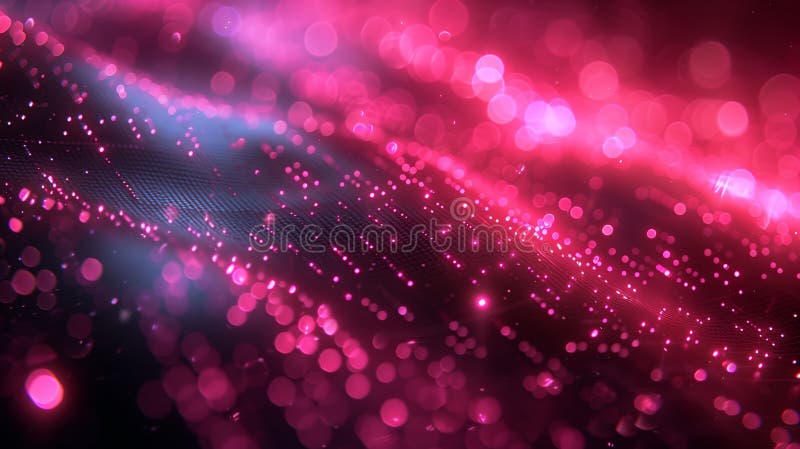 Abstract Pink and Blue Lights Blurred Background Stock Image - Image of ...