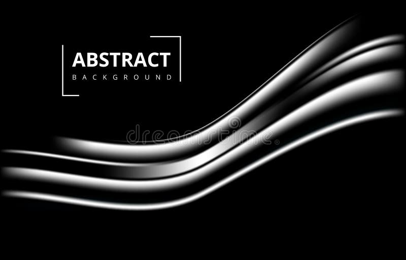 Dark Black Abstract Modern Wave Gradient Texture Background Wallpaper ...