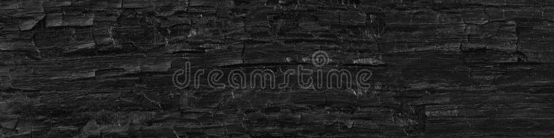 Dark Black Background of Rough Burnt Wood, Soot, and Ash. Stock Photo ...