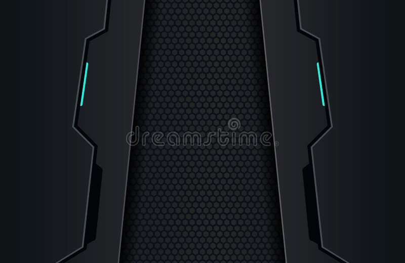 Dark Black and Blue Minimal Tech Background Abstract Modern Texture ...